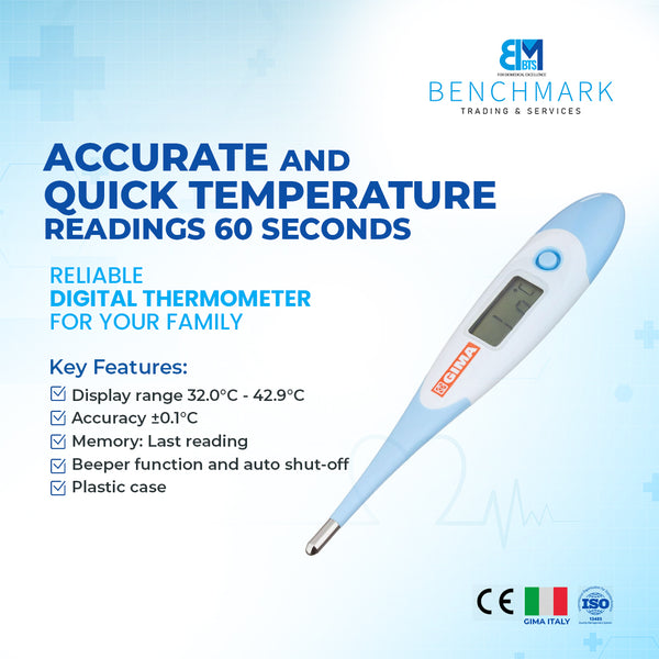 Gima Digital Thermometer | Accurate and Fast Readings in Qatar – BENCHMARK